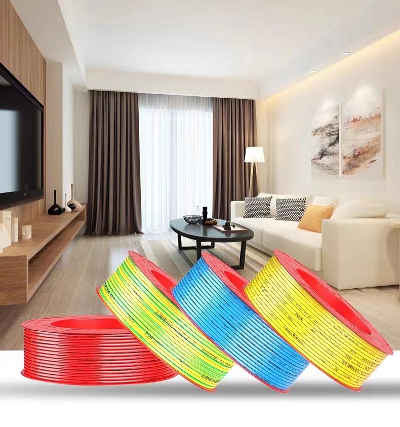 德力西电线家用bv2.5电缆纯铜单芯1.5国标4 10 6平方家装铜线100m_其他电料_电工/电气/风扇_广州道熙建材有限公司